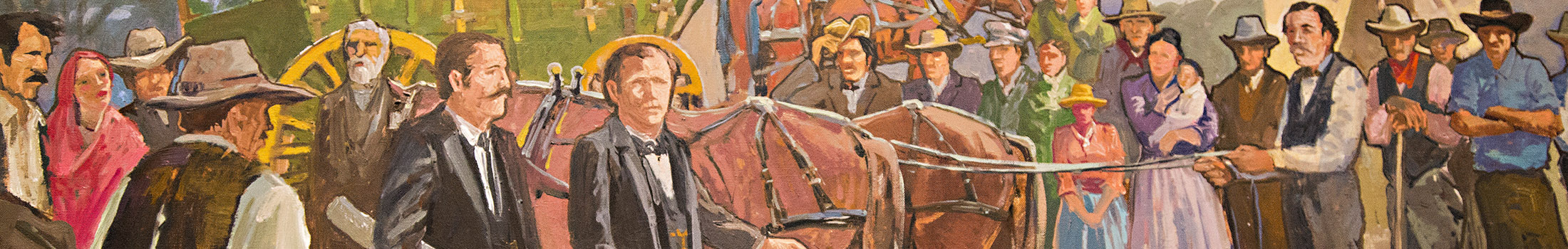 Pioneer Settlement - Cody Mural & Museum